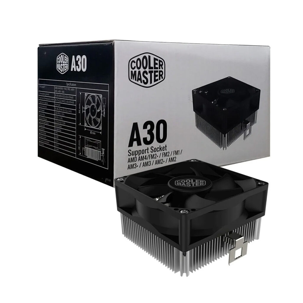 COOLER PARA PROCESSADOR AMD A30 COOLER MASTER - Q7 Informática